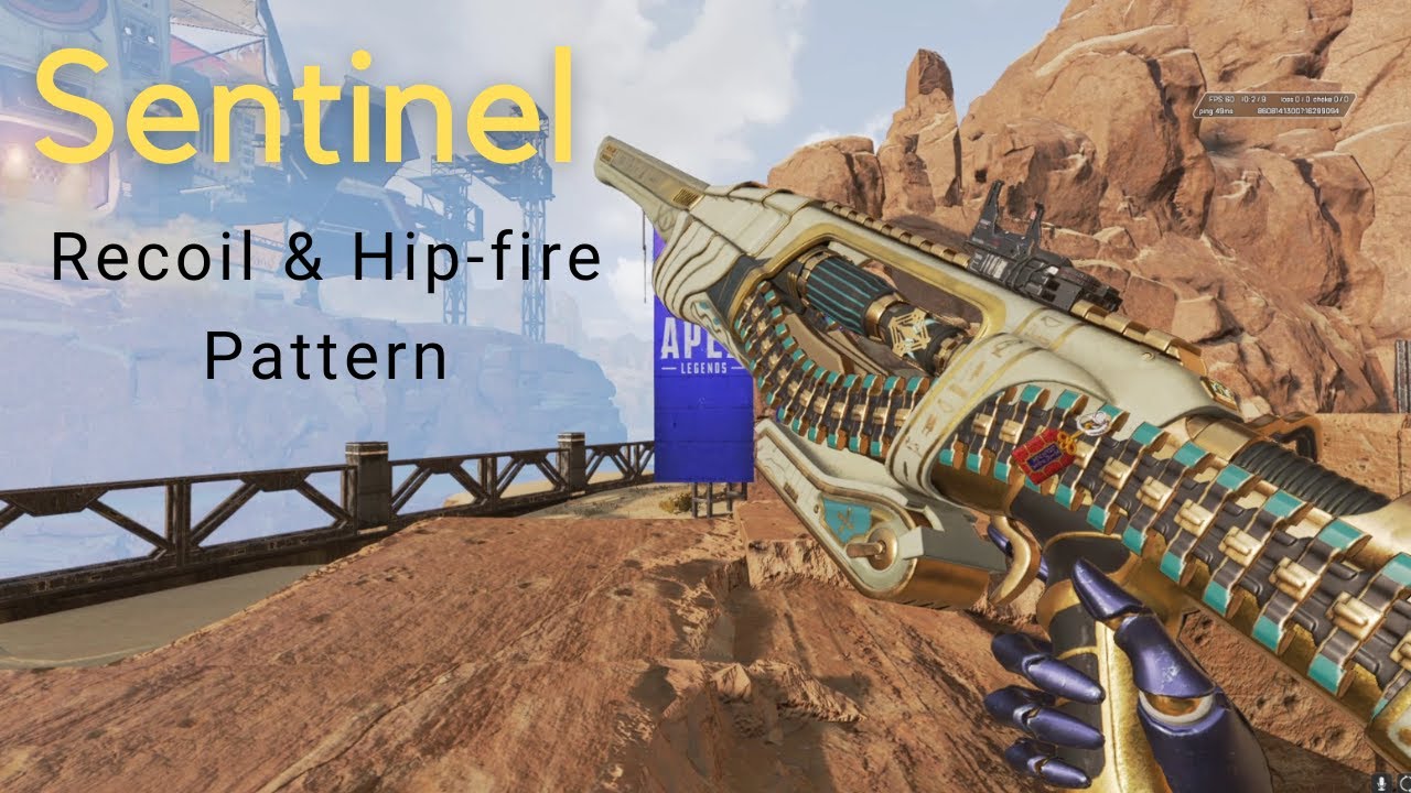 Apex Legends | Recoil and Hip-Fire Pattern for the Sentinel - YouTube