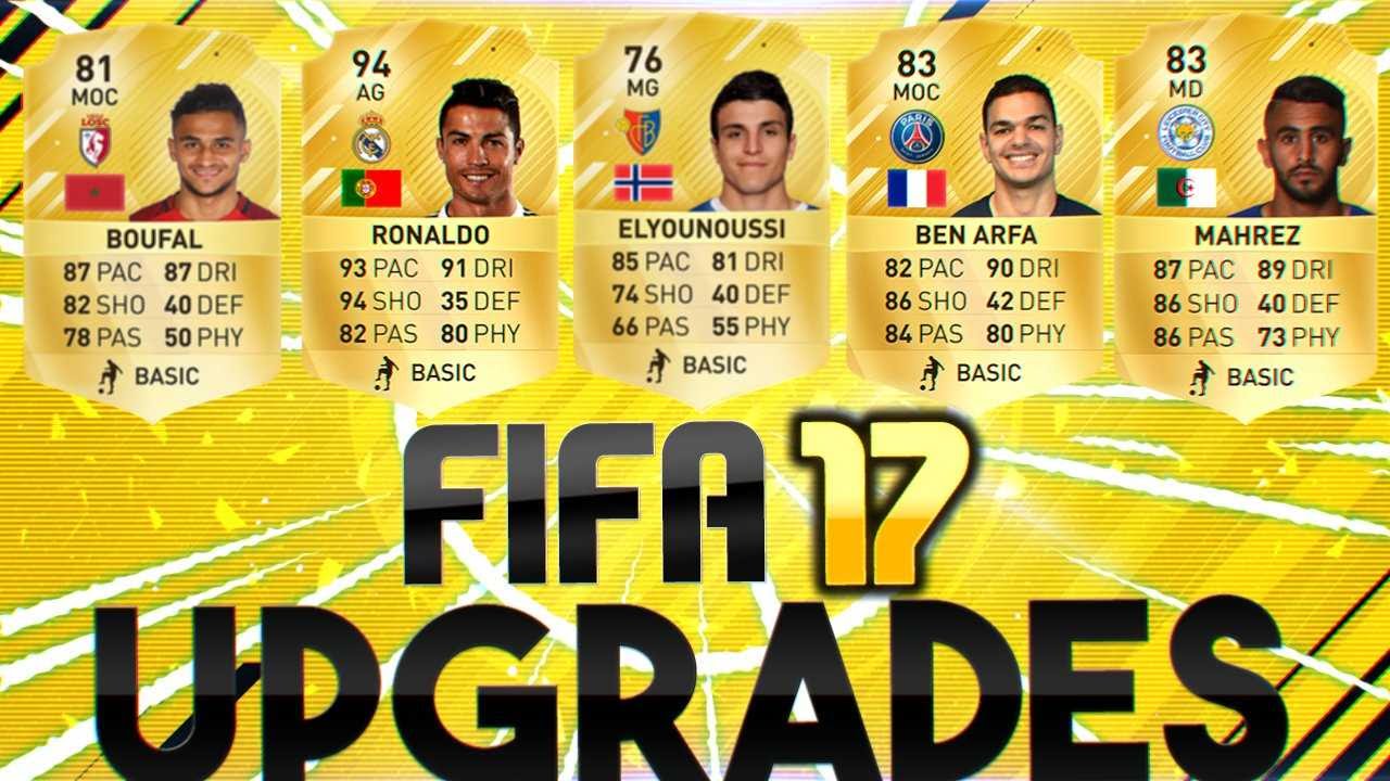 LES FUTURS UPGRADES SUR FIFA 17 #1 - YouTube