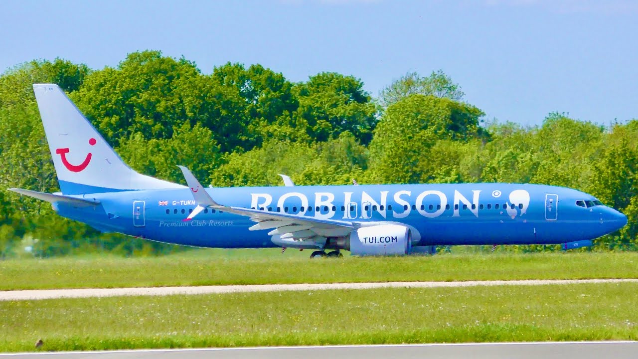(4K) Robinson Club Resorts Livery | TUI | G-TUKN | B737-8K5(WL) at ...