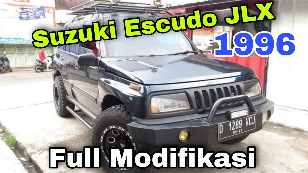 Full Modifikasi Off-Road Suzuki Escudo JLX Tahun 1996 Gagah Ganteng Dan ...
