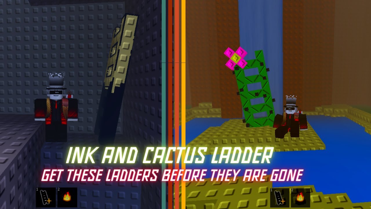 How to get the Ink and Cactus ladder in steep steps || ROBLOX - YouTube