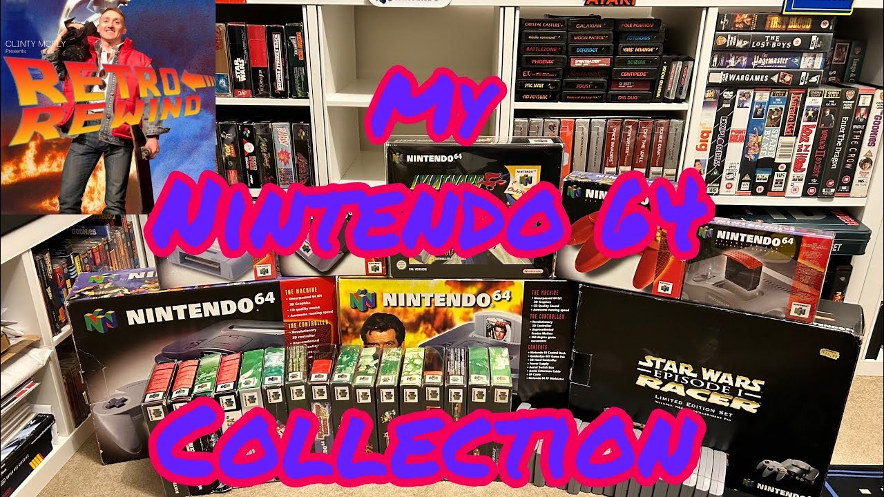 My Nintendo 64 Collection. - YouTube