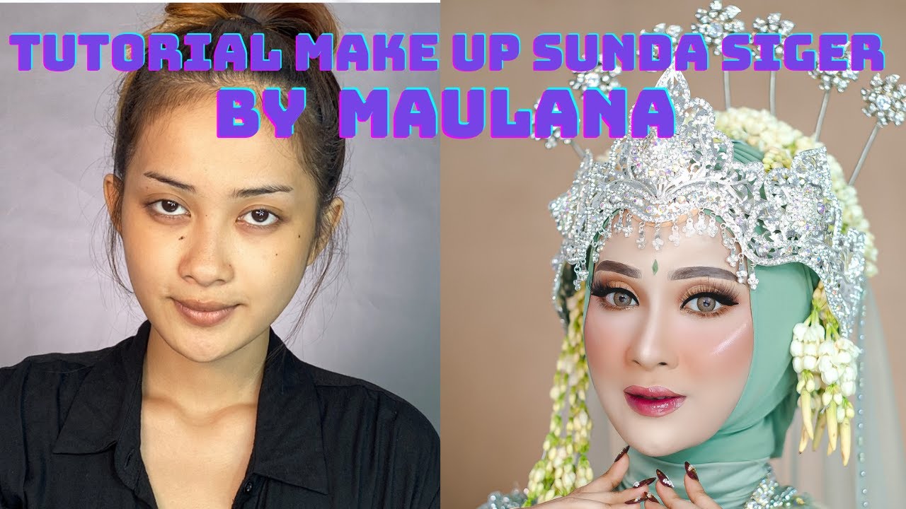 TUTORIAL MAKE UP SUNDA SIGER COCOK PARA PEMULA - YouTube