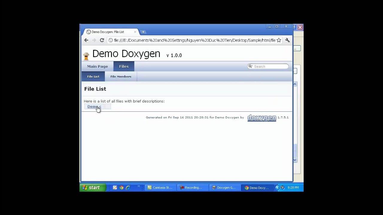 Doxygen.mp4 - YouTube