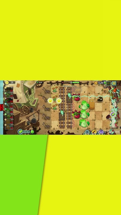 Plants vs Zombies 2 - Wild West Day 23 #shorts #plantsvszombies2 # ...