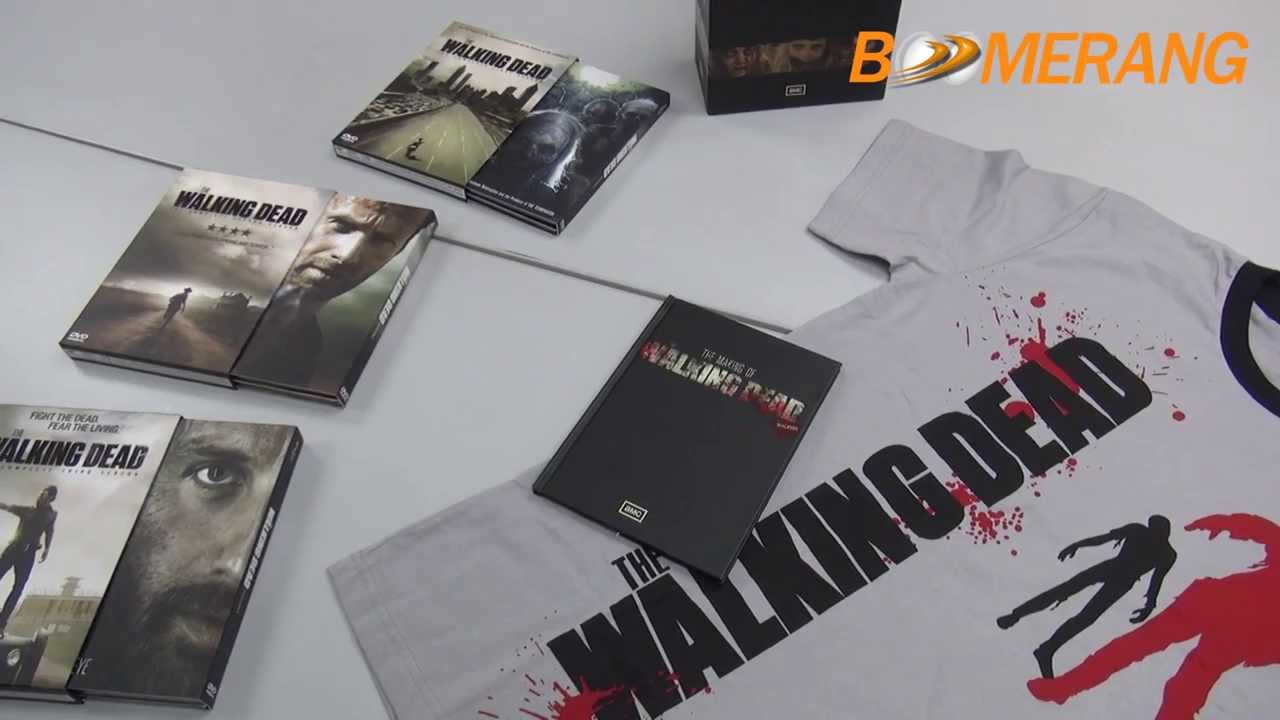 Review DVD Box Set Limited The Walking Dead Part 1-3 - YouTube