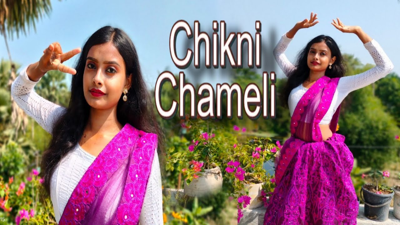 Chikni Chameli 🔥l Dance cover l Monisha Ghosh l Dinita Dance💃 - YouTube