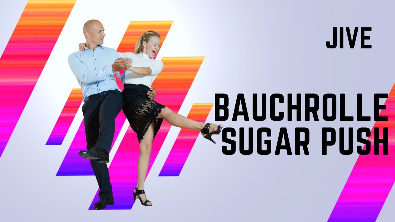 Jive Kombination für Fortgeschritten - Bauchrolle Sugar Push - YouTube