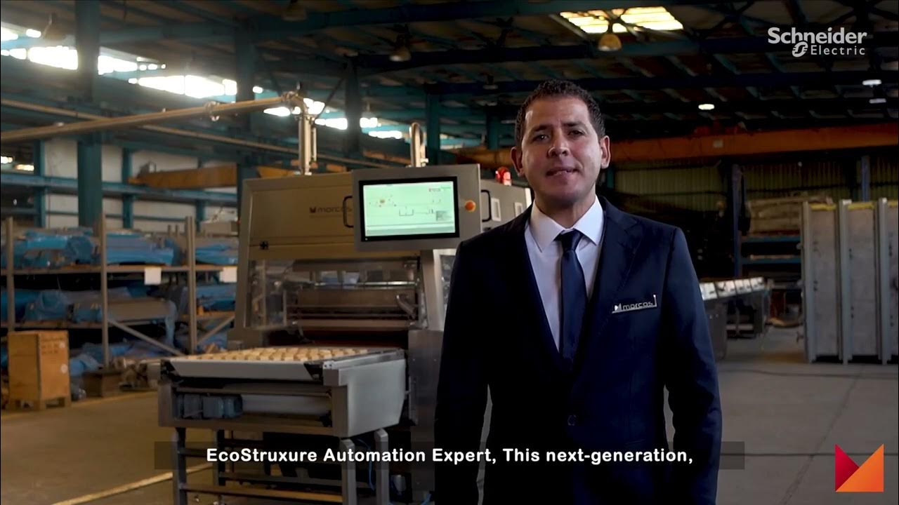 Morcos Machinery & @schneiderelectric bring EcoStruxure Automation Expert production line ...