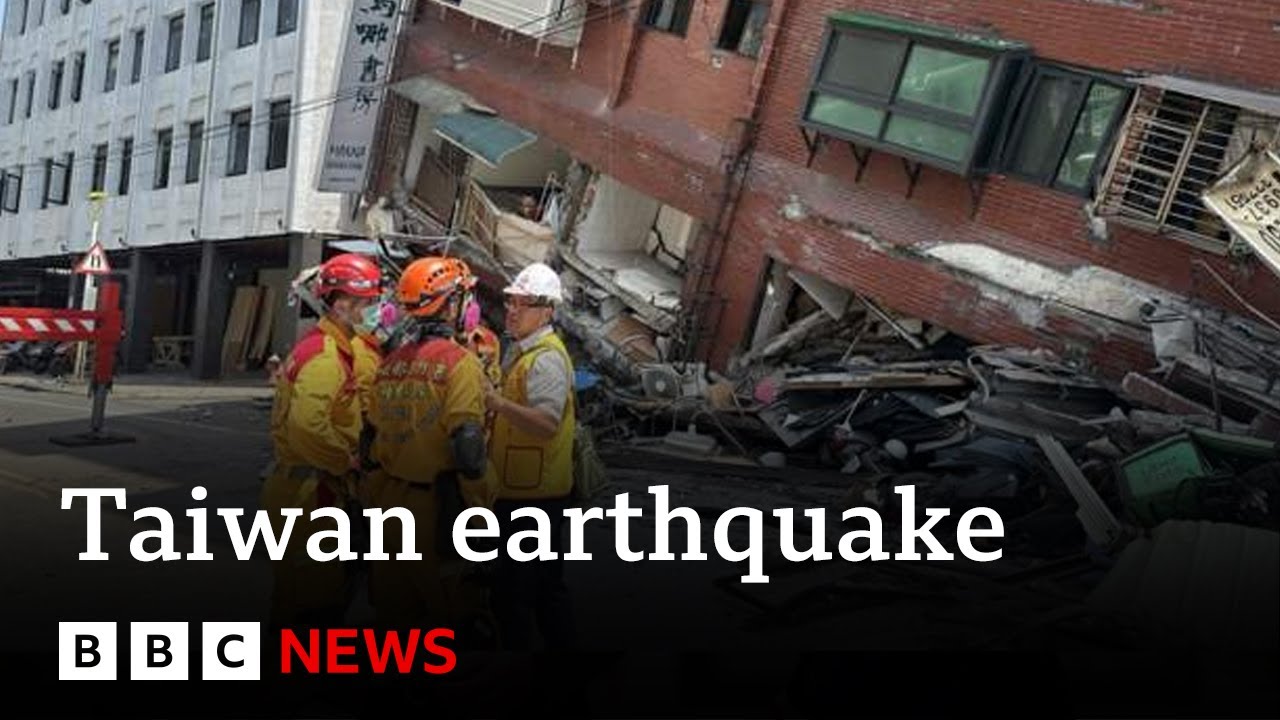 Taiwan hit by biggest earthquake in 25 years with at least four people ...