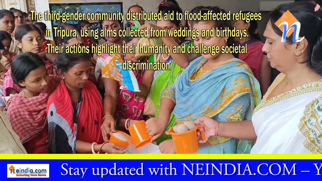|| The androgynous community distributed aid to flood affected refugees ...