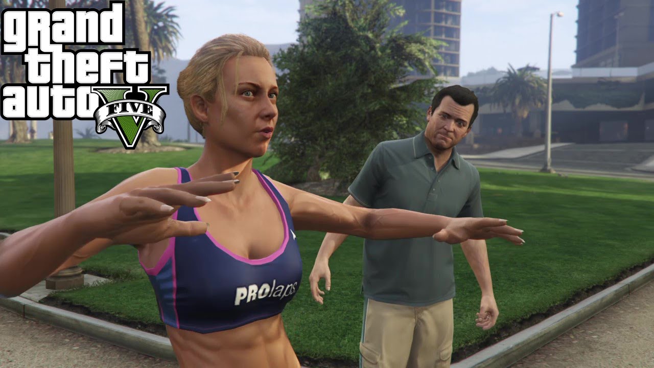 GTA V - Mary Ann: Exercising Demons - Michael [100% Gold Medal ...