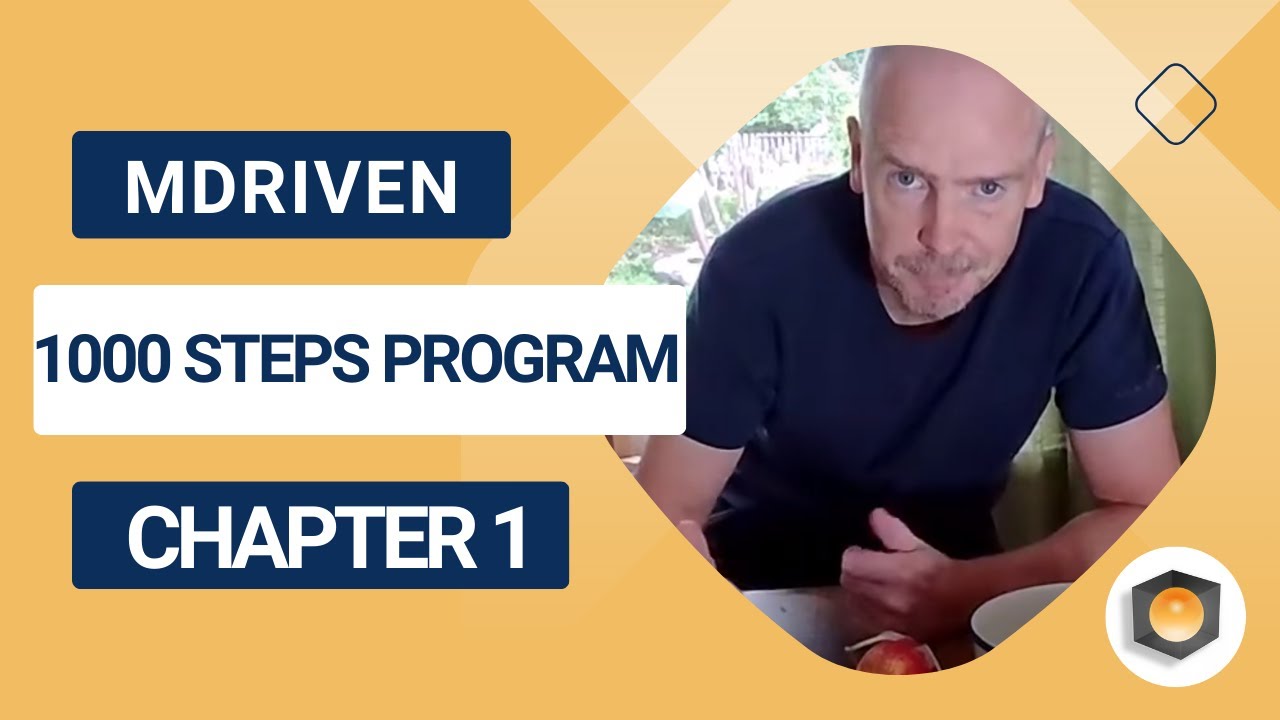Mdriven Education Video Chapter 1 Steps 1 To 40 Youtube
