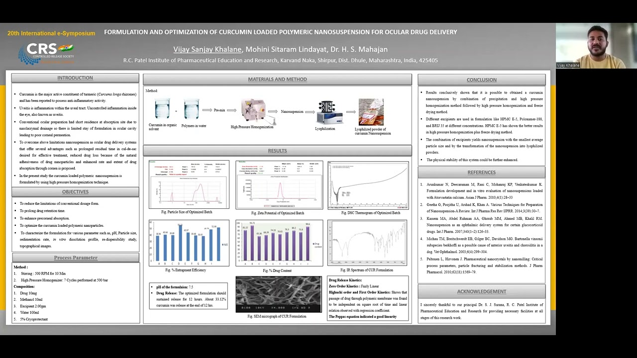 CRS e-poster presentation - YouTube