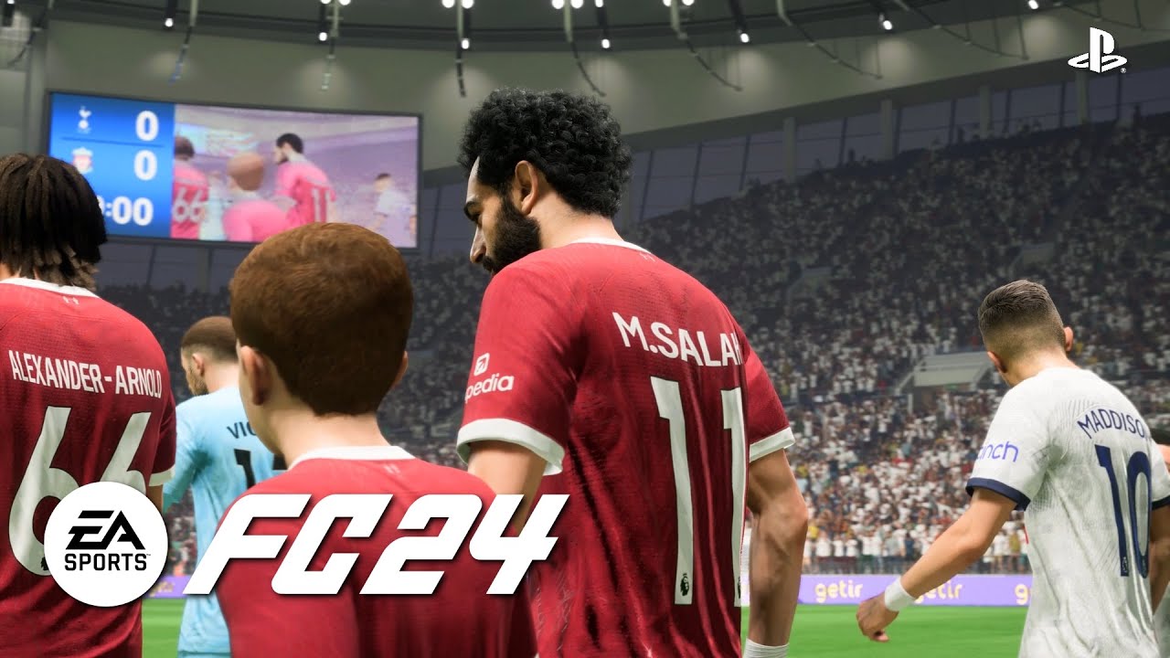 FC24 - Liverpool vs Tottenham | EPL | PS5™ Gameplay - YouTube