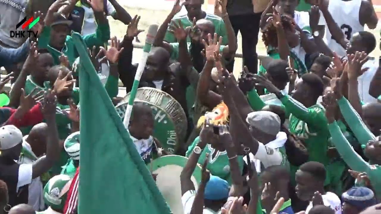 Gor Mahia VS Otoho d'Oyo 1-1 | Gor Fans Electric Atmosphere At Nyayo ...