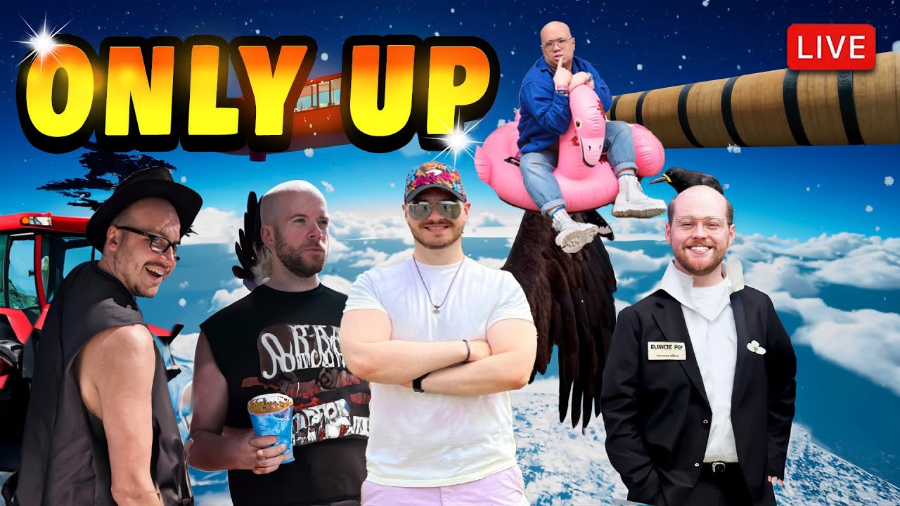 🔴 I CHALLENGED A GROUP OF STREAMERS TO ONLY UP! - YouTube