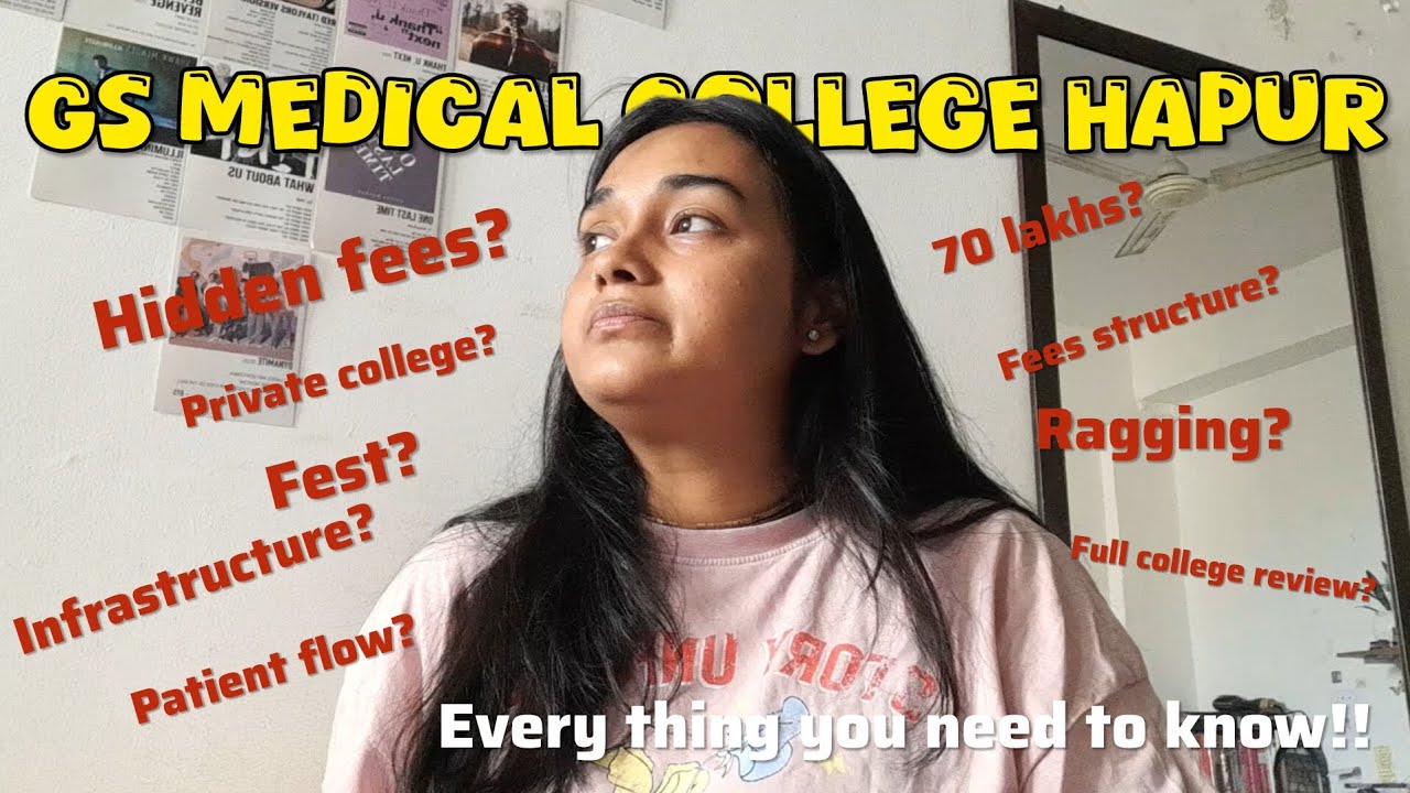 GS MEDICAL COLLEGE HAPUR| FULL HONEST REVIEW |REAL COLLEGE REVIEW| NEET ...