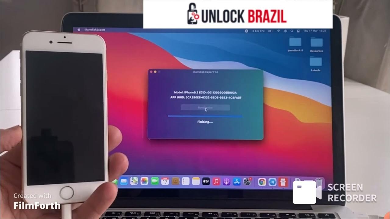 Passcode Bypass IOS 15 16 sem Jailbreak iRamdisk - YouTube
