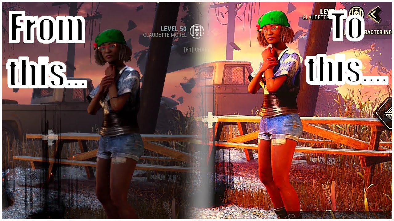 How to optimize your dead by daylight graphics! - YouTube