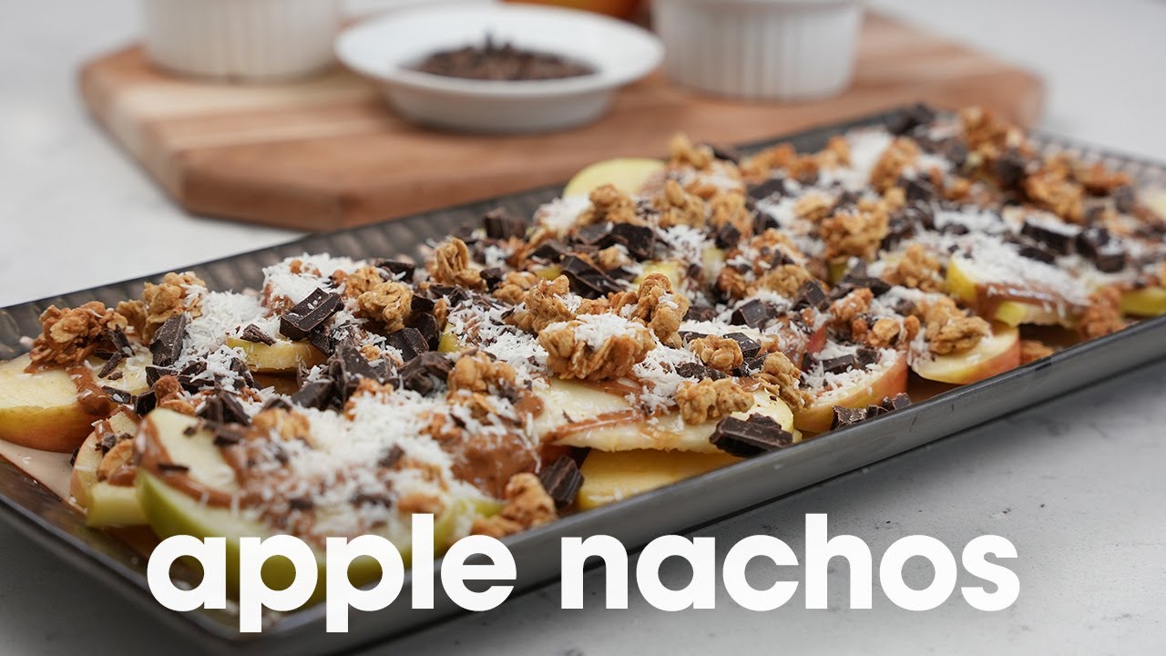 How to Make Apple Nachos - YouTube
