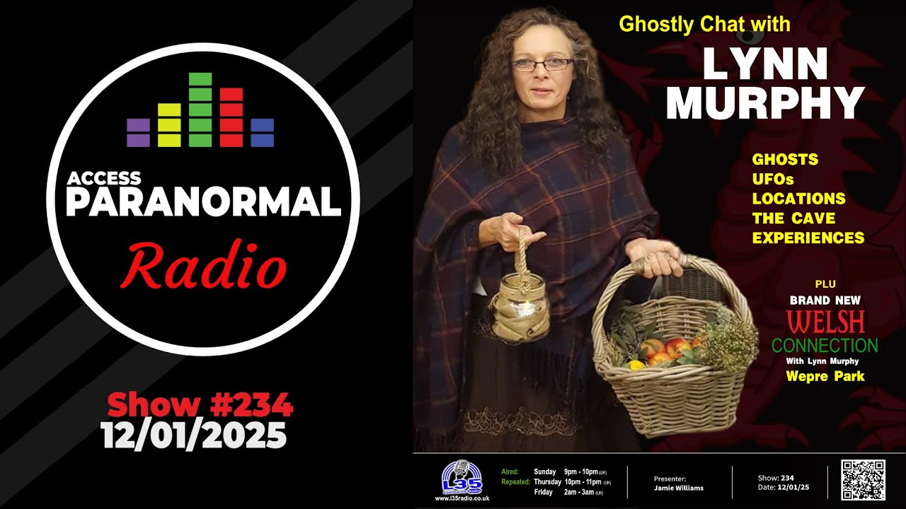 234 | Ghostly Chat with | LYNN MURPHY | Wepre Park Historian | Hauntins ...