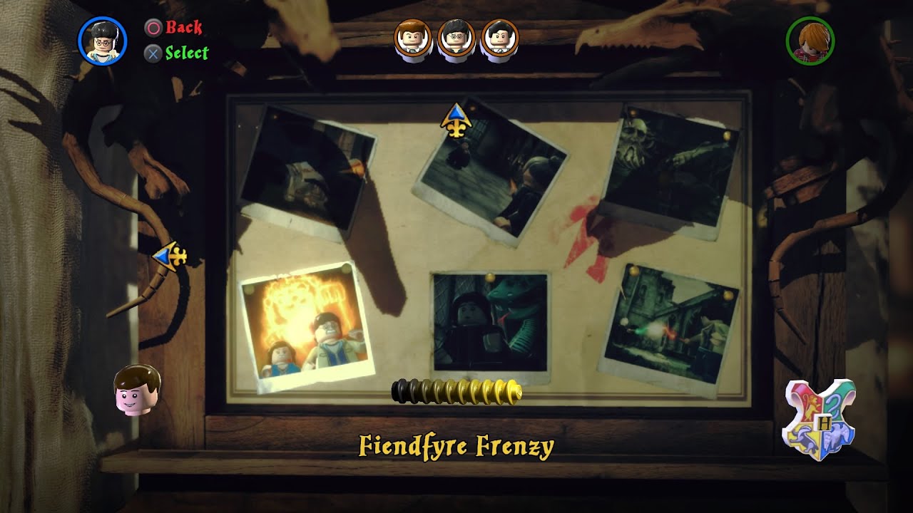 Lego Harry Potter Collection - Fiendfyre Frenzy - Free Play! - YouTube