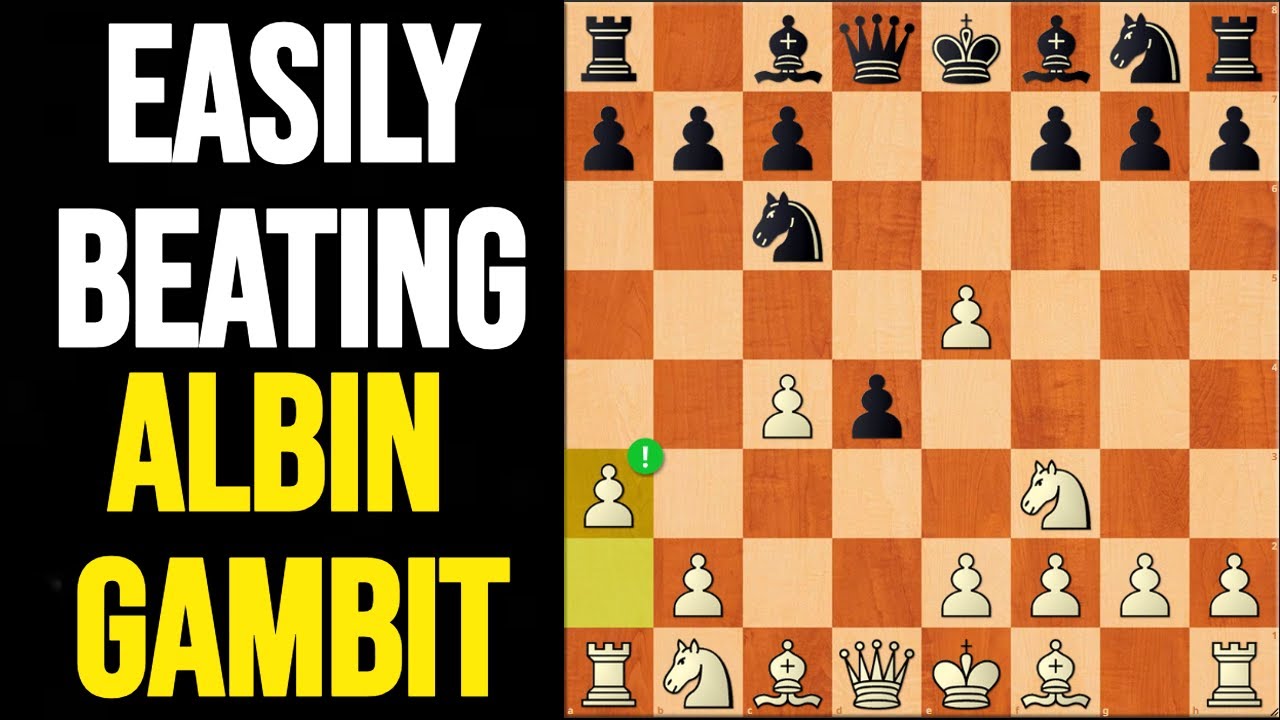 Beat Albin Countergambit Easily: White's SIMPLE Guide - YouTube