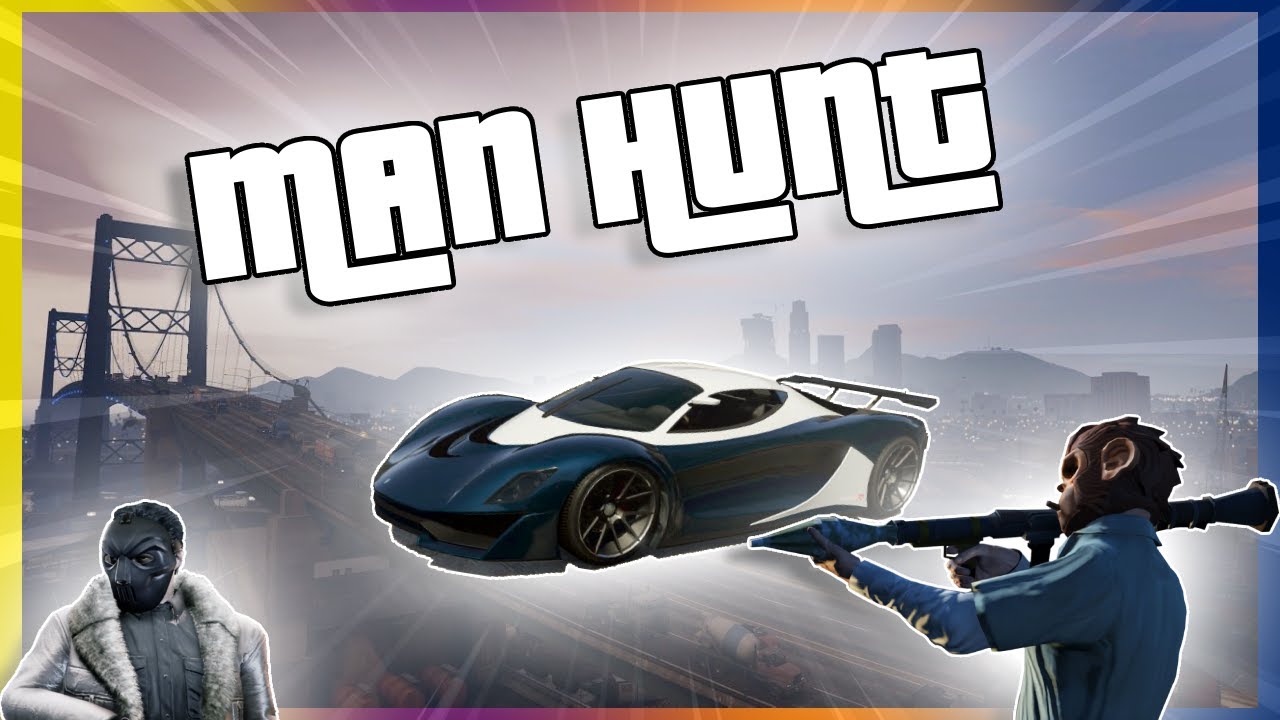 GTA 5 MAN HUNT - YouTube