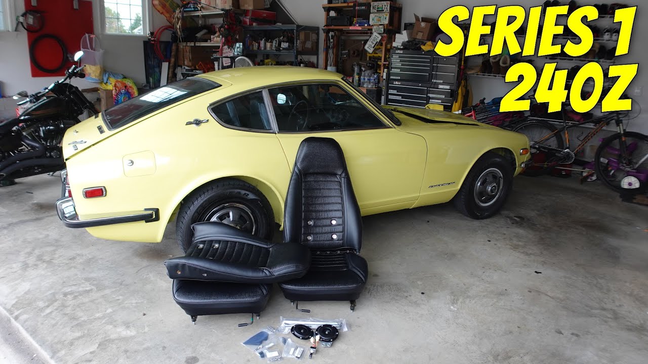 More OE parts for the Series 1 Datsun 240z - YouTube