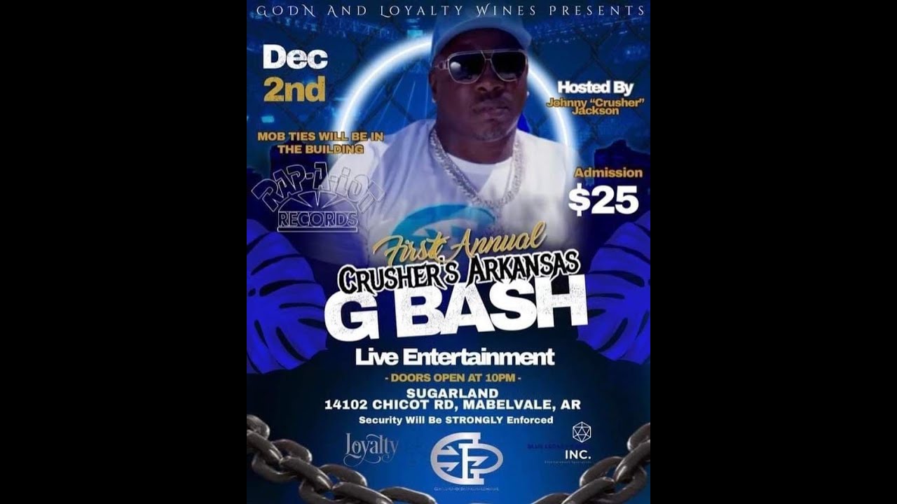 2023 Arkansas G Bash: Rooga x Slumm Prince x Duke Deuce x G Ball x ...