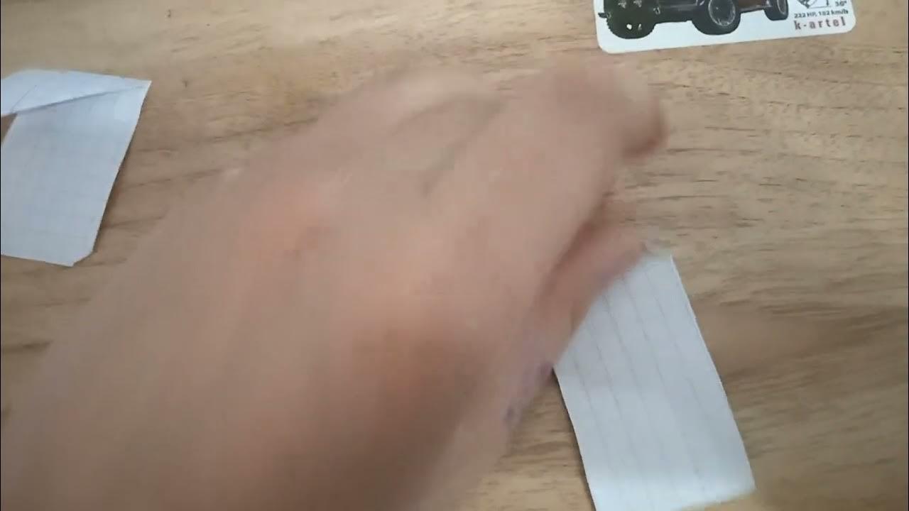 как сделать "петарда-треугольник" - YouTube