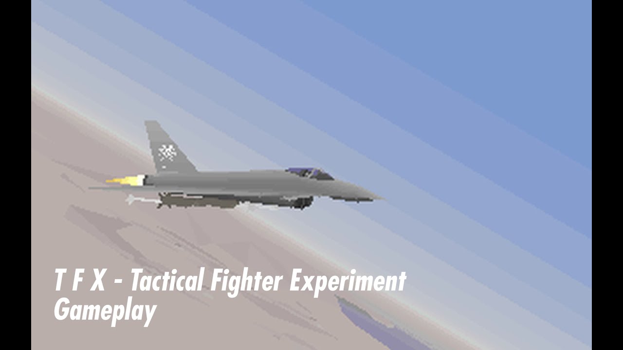 [PC DOS] TFX - Tactical Fighter Experiment - Gameplay - YouTube