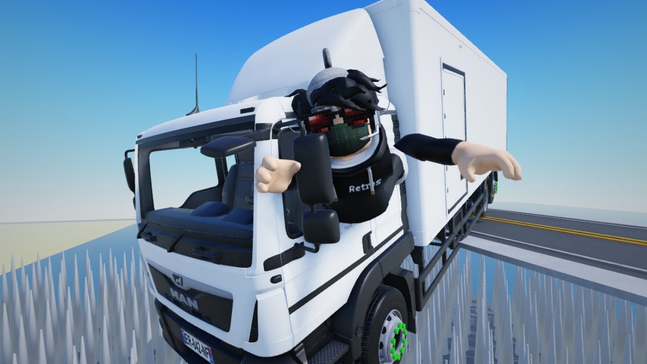 Roblox DANGEROUS Truck Driving... - YouTube