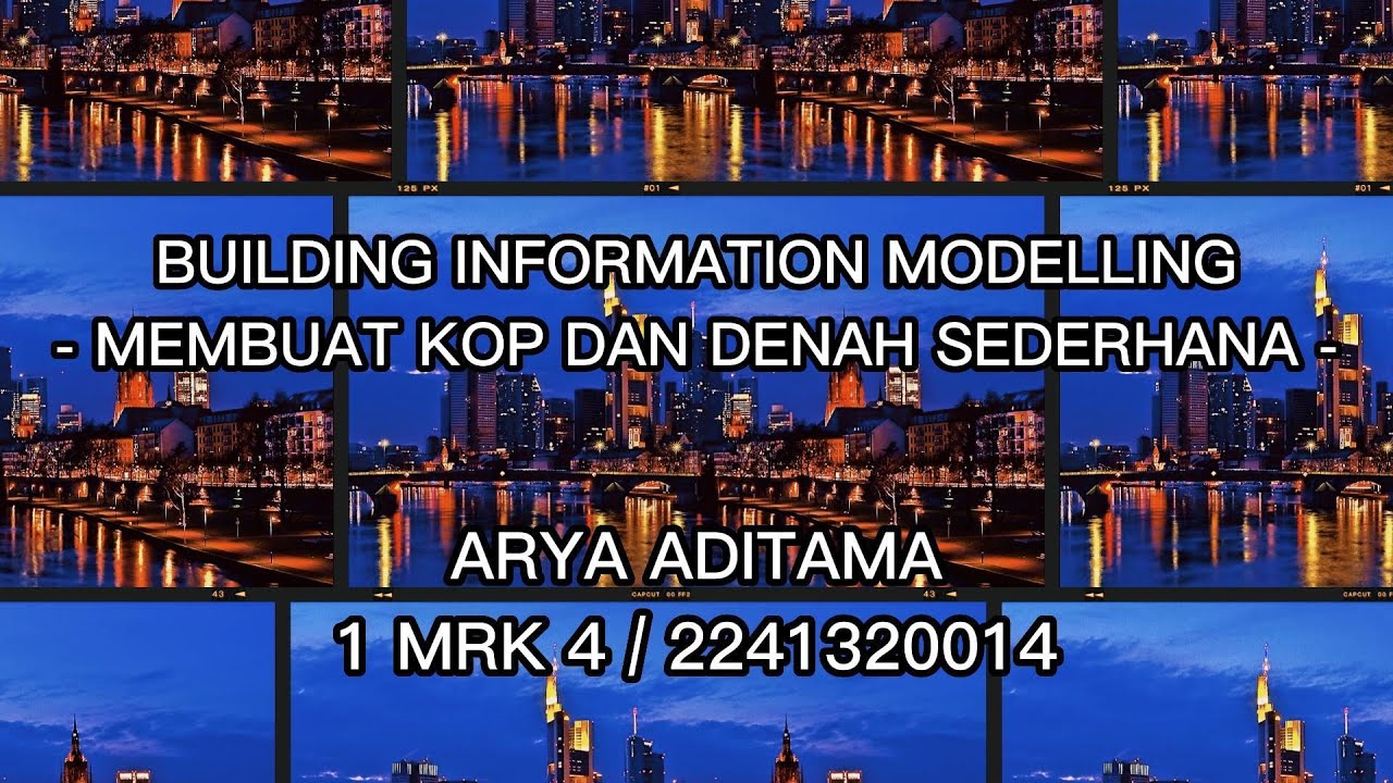 Tutorial Membuat KOP dan Denah Sederhana "AutoCAD" PART.3 - YouTube