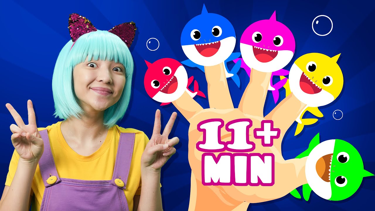 Baby Shark Finger - Nursery Rhymes | Tigi Boo Kids Songs - YouTube