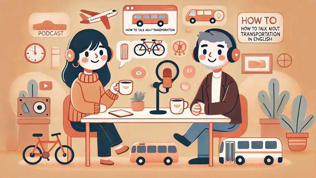 How to Talk About Transportation in English | English Conversation ...