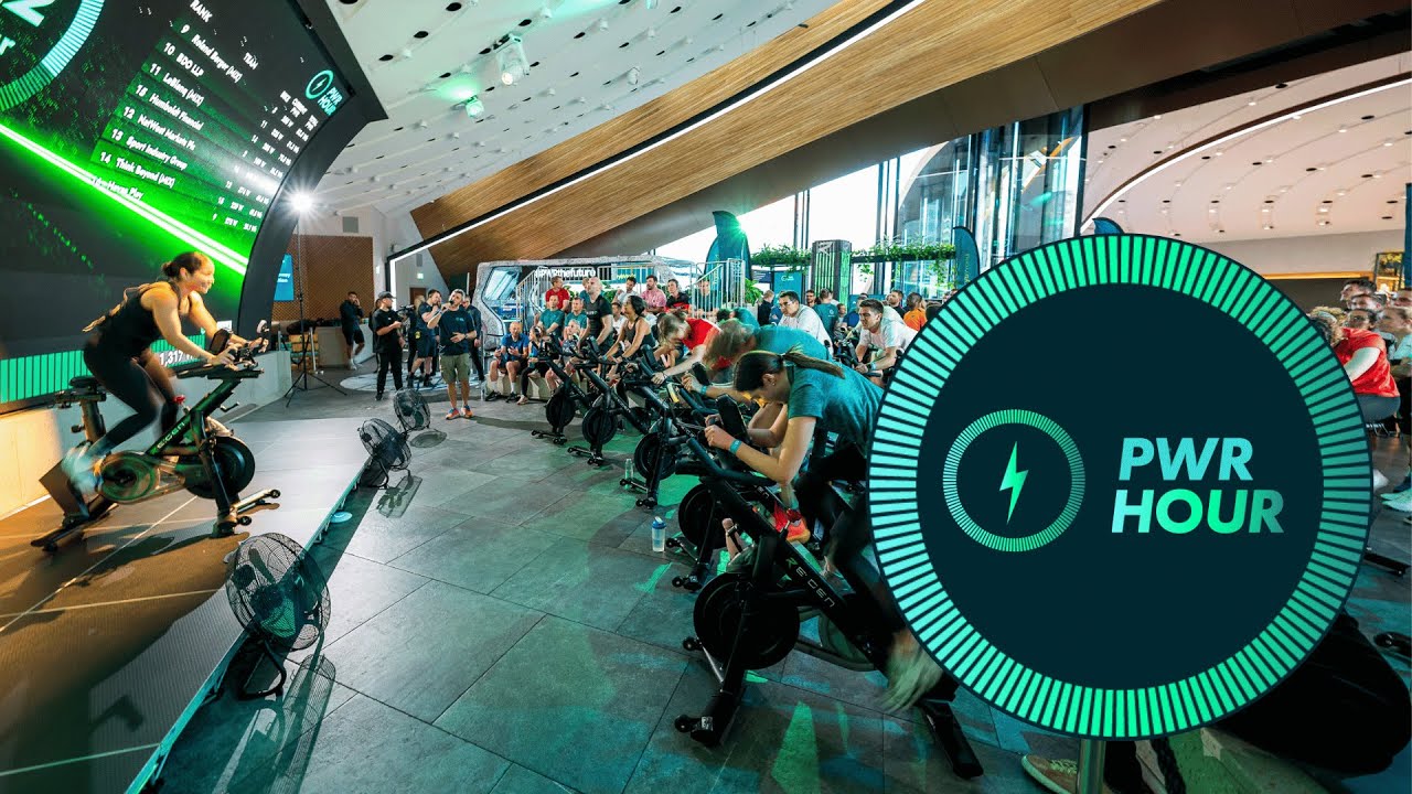 PWR Hour - London's ultimate corporate cycling experience! - YouTube