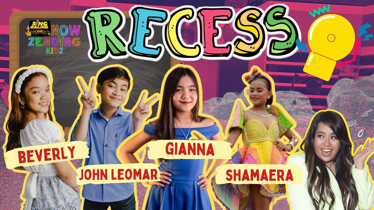Now Zending Recess | Singkulits Beverly, Gianna, Shamaera and John ...
