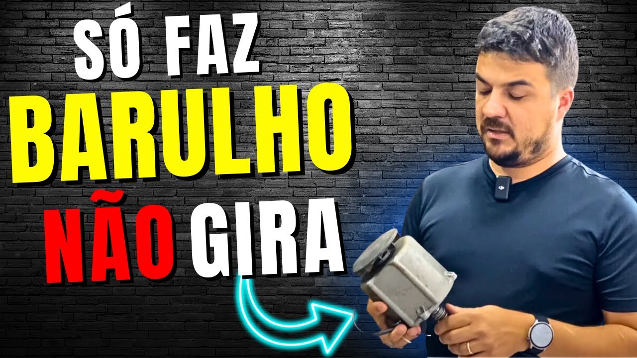 Como trocar Estador Motor de Portão - Unisysten Garen Elevação Faz ...