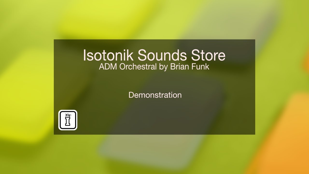 Demo ADM Orchestral by Brian Funk - YouTube