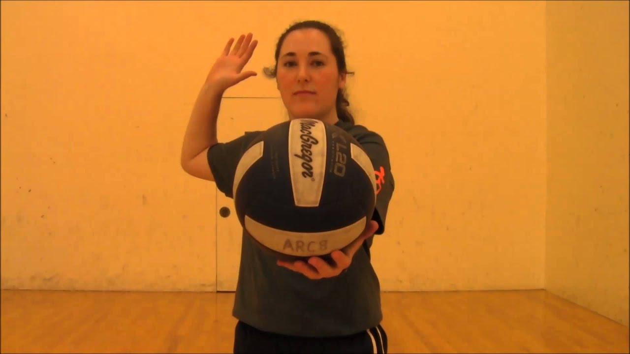 Volleyball Overhand Serve - YouTube