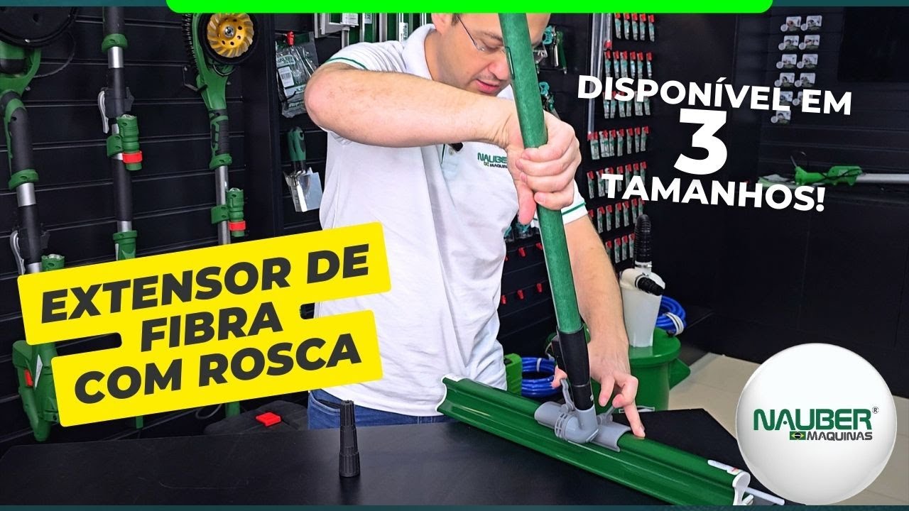 Conheça os novos Extensores de Fibra com Rosca da NAUBER - YouTube