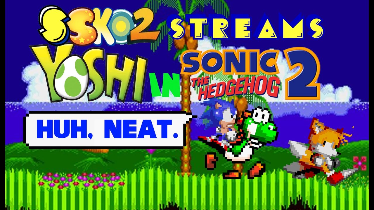 Yoshi in Sonic the Hedgehog 2 stream - YouTube