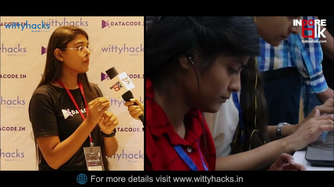 Wittyhacks Beyond Hackathon Indore Talk Youtube