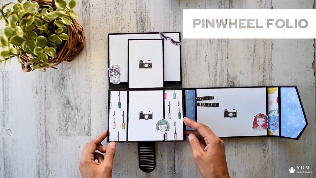 Pinwheel Folio | Tutorial Trailer | Hey Girl | Paper Studio - YouTube