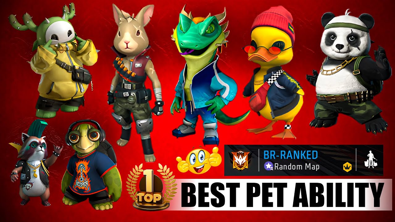 Best Useful Pet Ability in BR Ranked Free Fire | Best Pet Ability in BR ...