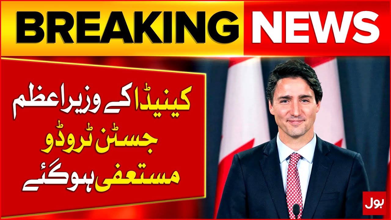 Canadian Prime Minister Justin Trudeau Has Resigned | Breaking News ...