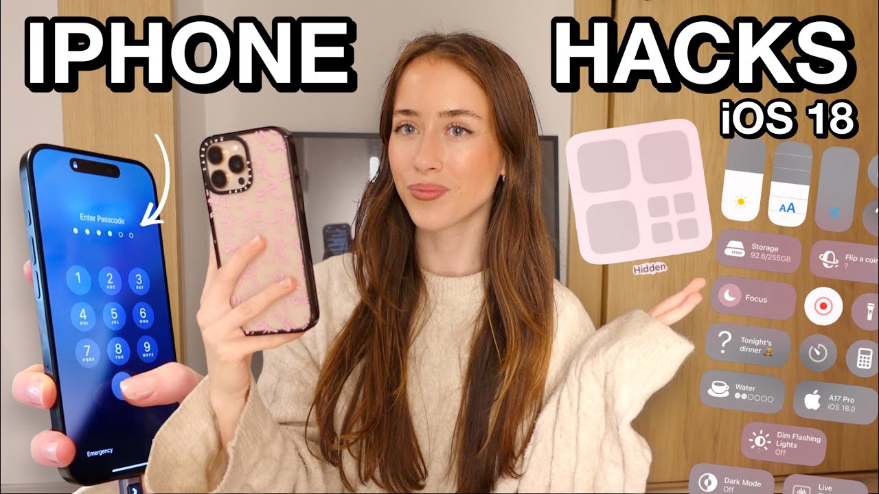 iPhone 16 HACKS | 10 Hidden iOS 18 Features Everyone Should Know! - YouTube