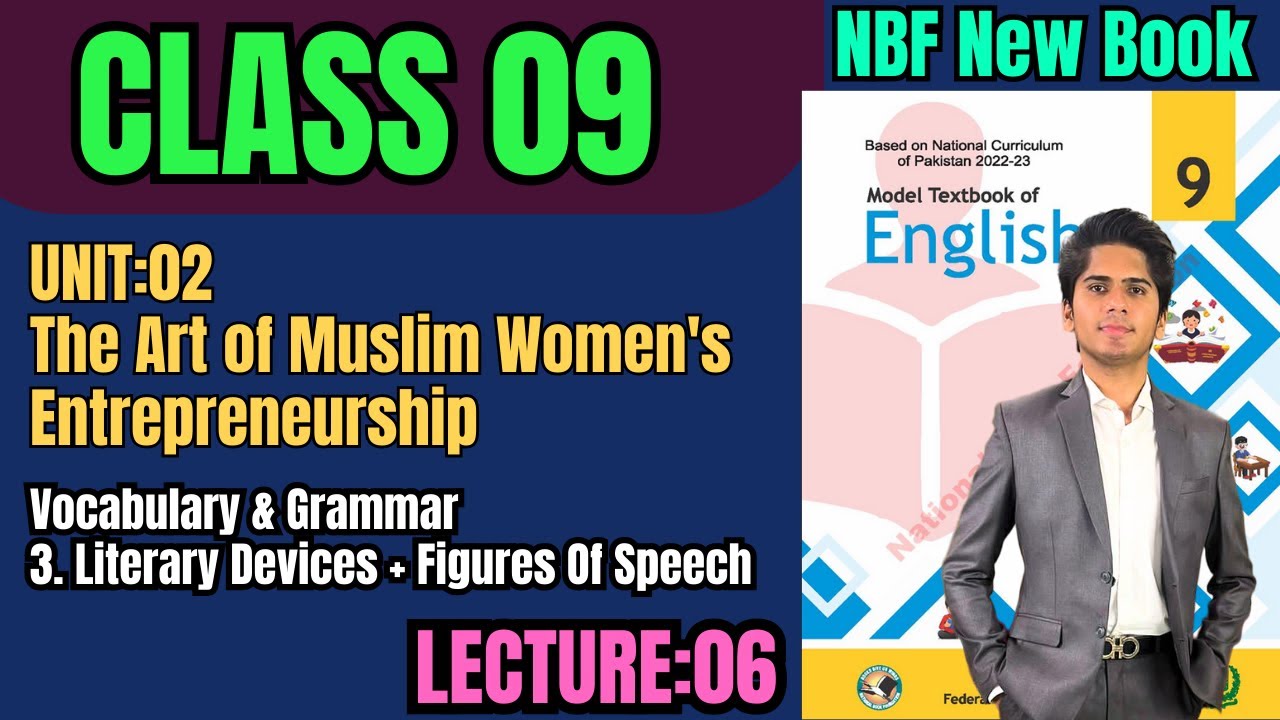 Literary Devices & Figures Of Speech | Unit:02 Class 9 English NBF ...